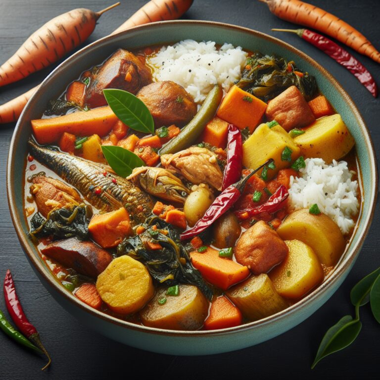 Nationalgericht Antigua und Barbuda: Fungee and Pepperpot (Rezept)