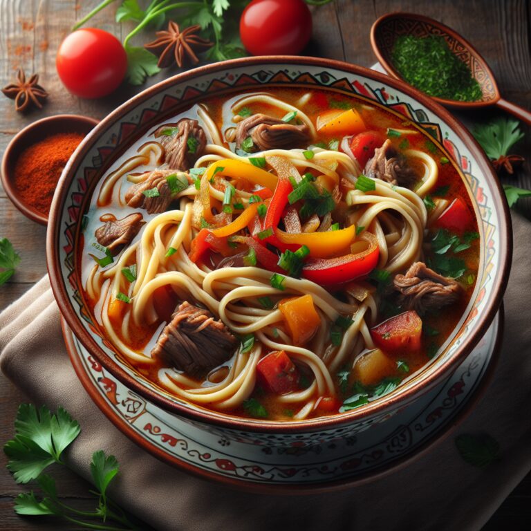 Nationalgericht Kirgisistan: Kuurdak mit Kartoffeln (Rezept)