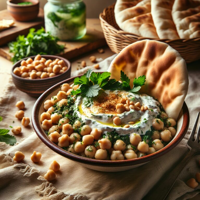 Nationalgericht Syrien: Fatteh al-laban (Rezept)