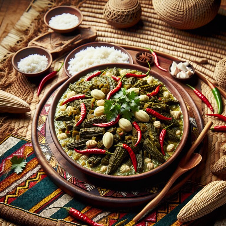 Nationalgericht Angola: Matapa (Rezept)