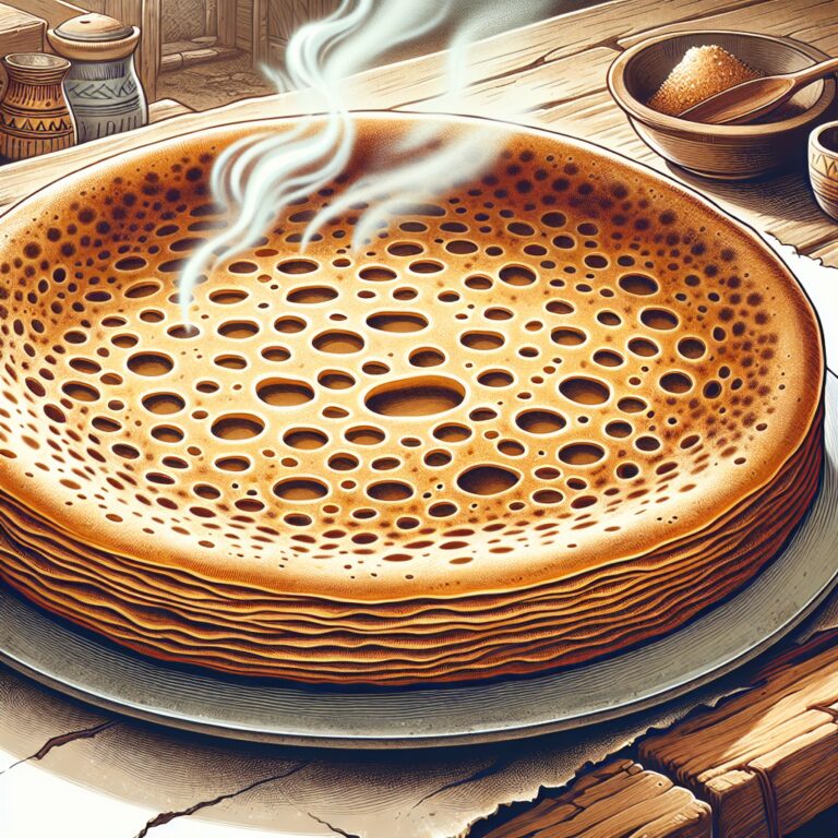 Nationalgericht Dschibuti: Canjeero mit Malawax (Rezept)