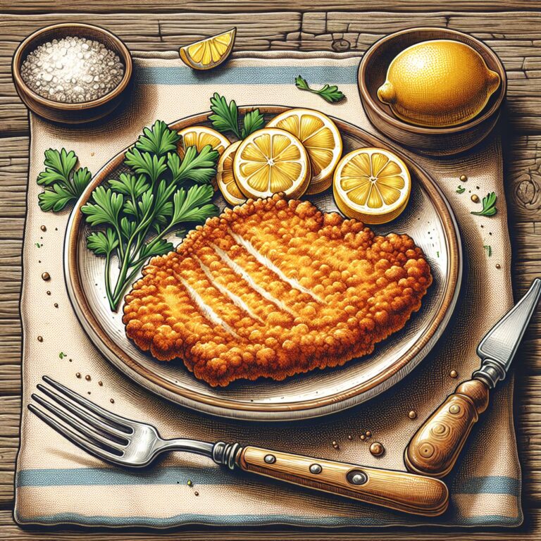 Nationalgericht Serbien: Karadjordjeva Schnitzel (Rezept)