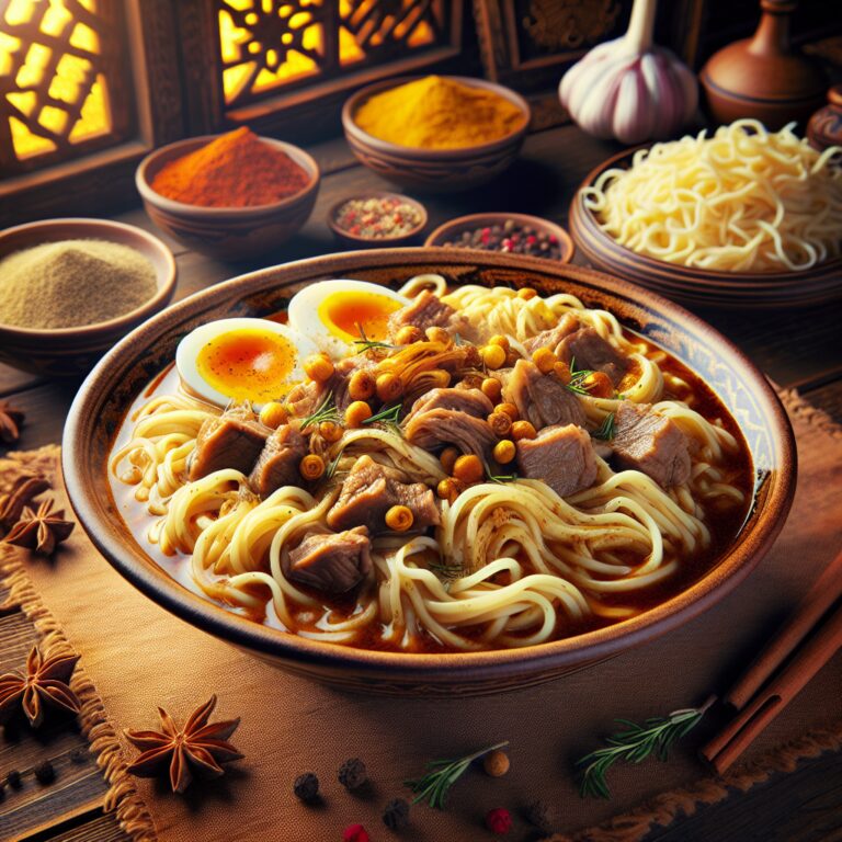 Nationalgericht Kasachstan: Manty (Rezept)
