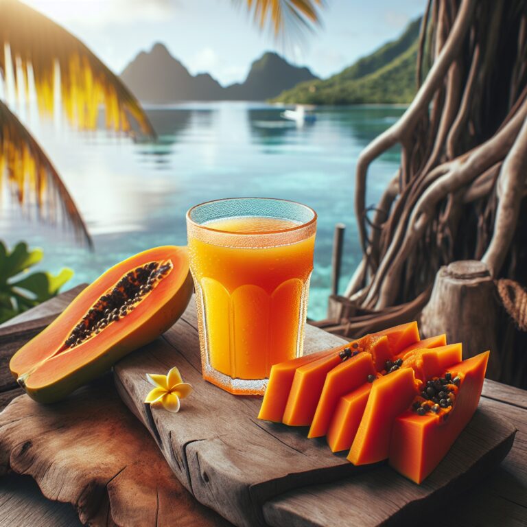 Nationalgericht Fiji: Mango Juice (Rezept)