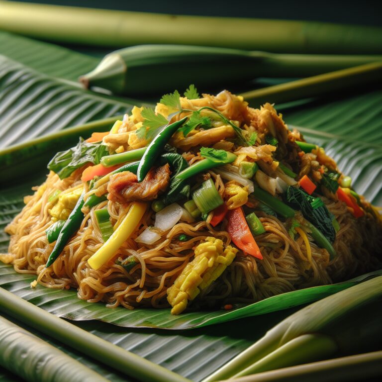 Nationalgericht Philippinen: Pancit Estilo Lucban (Rezept)