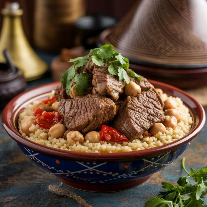 Nationalgericht Tunesien: Kouskous Derbous (Rezept)