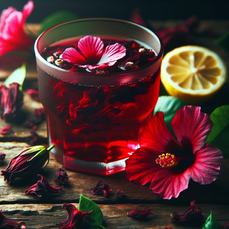 Nationalgericht Gambia: Bissap Tea (Rezept)