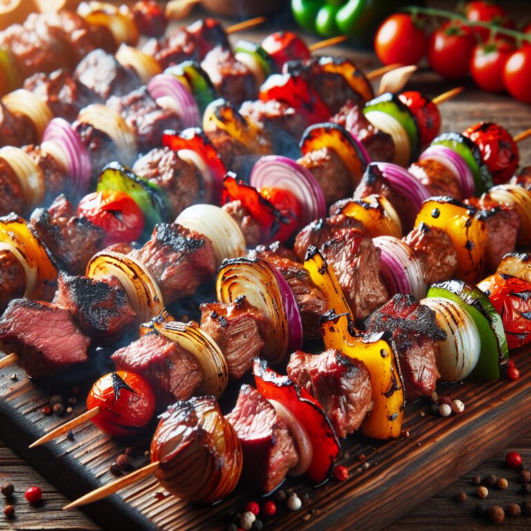 Nationalgericht Niger: Brochettes de viande (Rezept)