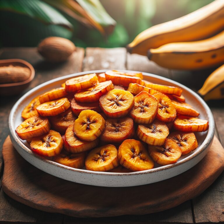 Nationalgericht Burkina Faso: Bananes Plantains Frites (Rezept)