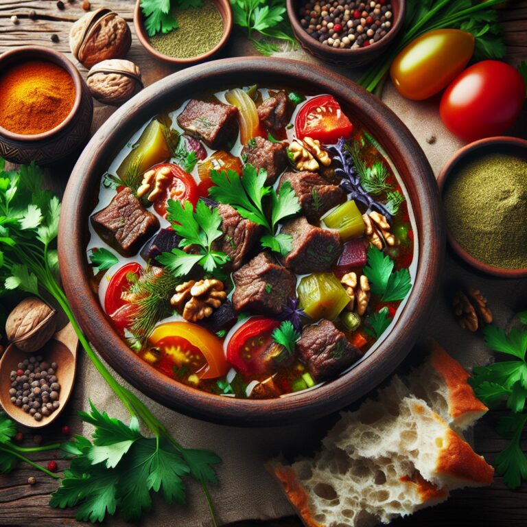 Nationalgericht Georgien: Kharcho (Rezept)
