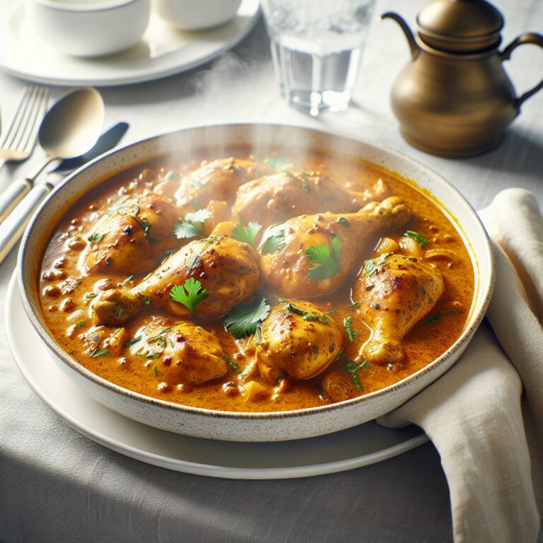 Nationalgericht Gabun: Poulet Nyembwe (Rezept)