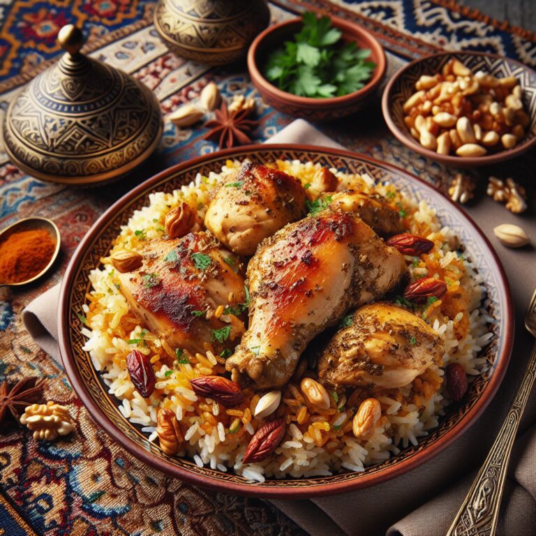 Nationalgericht Saudi-Arabien: Kabsa Dajaj (Rezept)