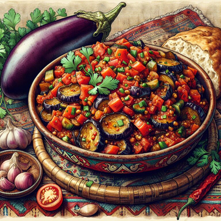 Nationalgericht Jemen: Zaalouk (Rezept)