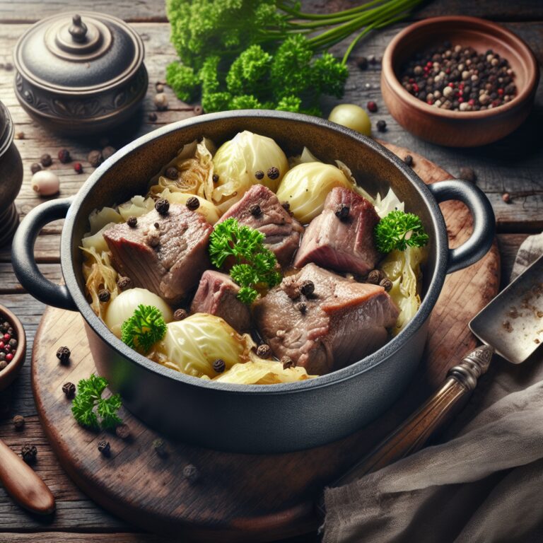 Nationalgericht Norwegen: Pølse med lompe (Rezept)