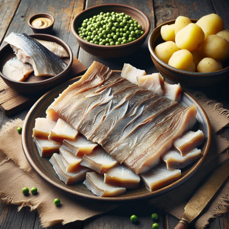 Nationalgericht Norwegen: Lutefisk (Rezept)
