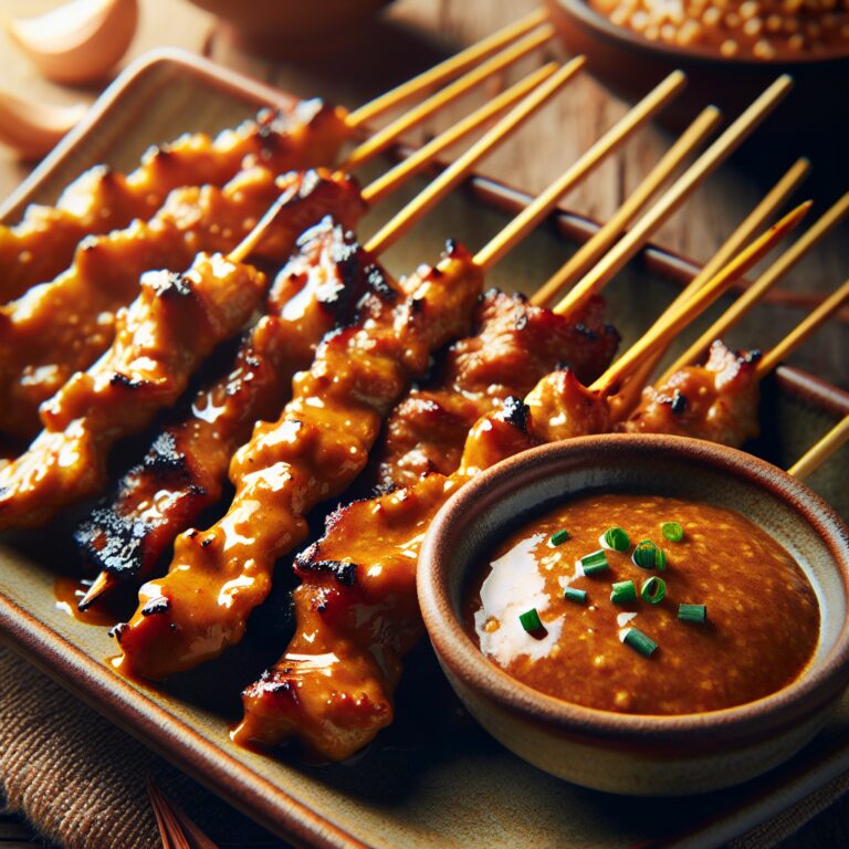 Nationalgericht Indonesien: Satay (Rezept)