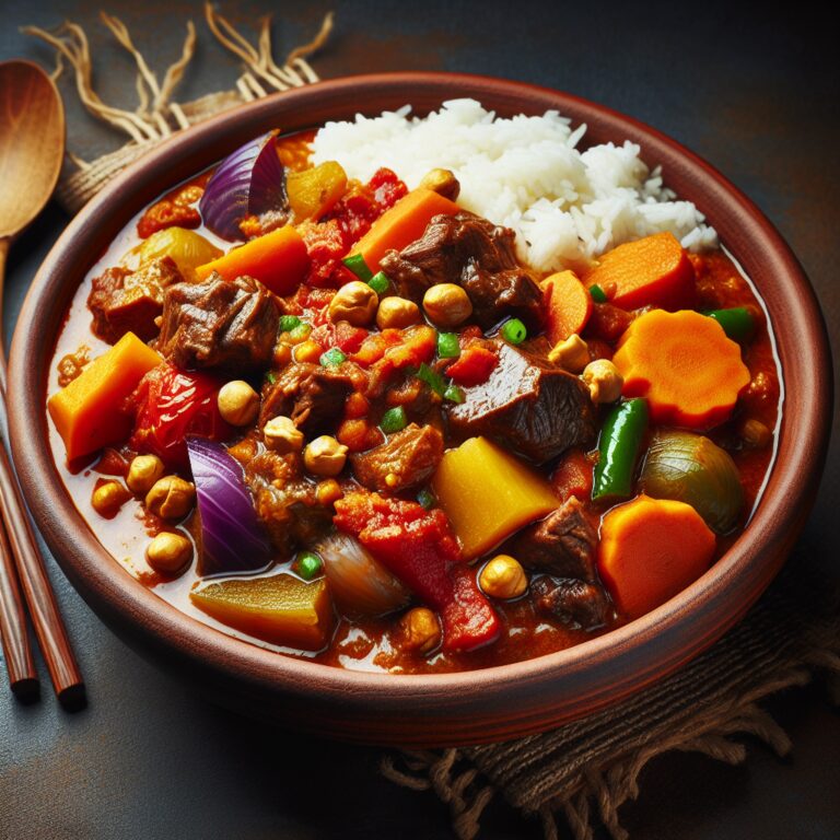 Nationalgericht Senegal: Mafé (Rezept)