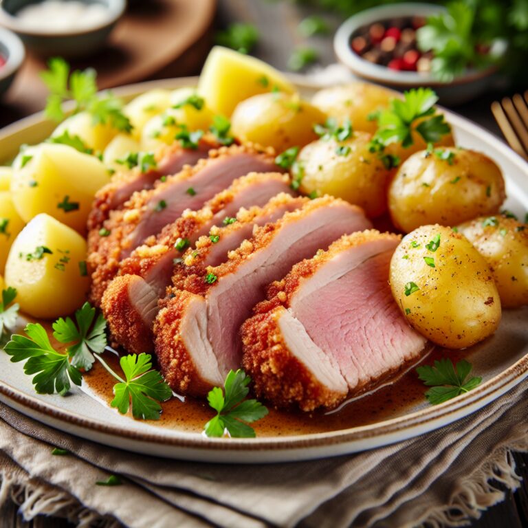 Nationalgericht Serbien: Karadjordjeva Schnitzel (Rezept)