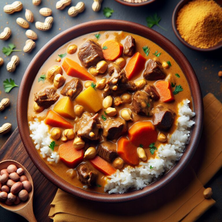 Nationalgericht Senegal: Mafé (Rezept)