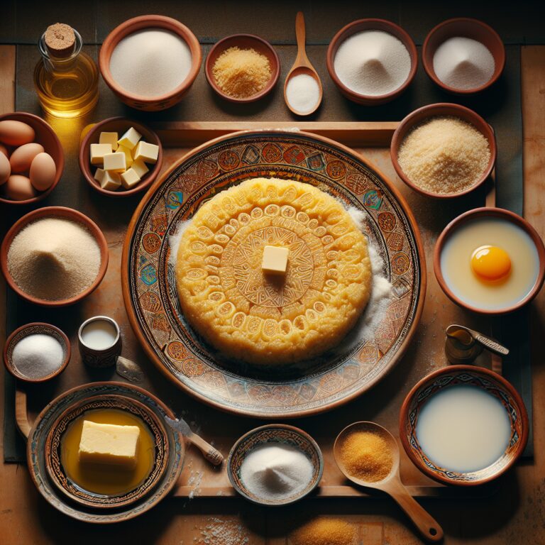 Nationalgericht Marokko: Harcha au Fromage (Rezept)