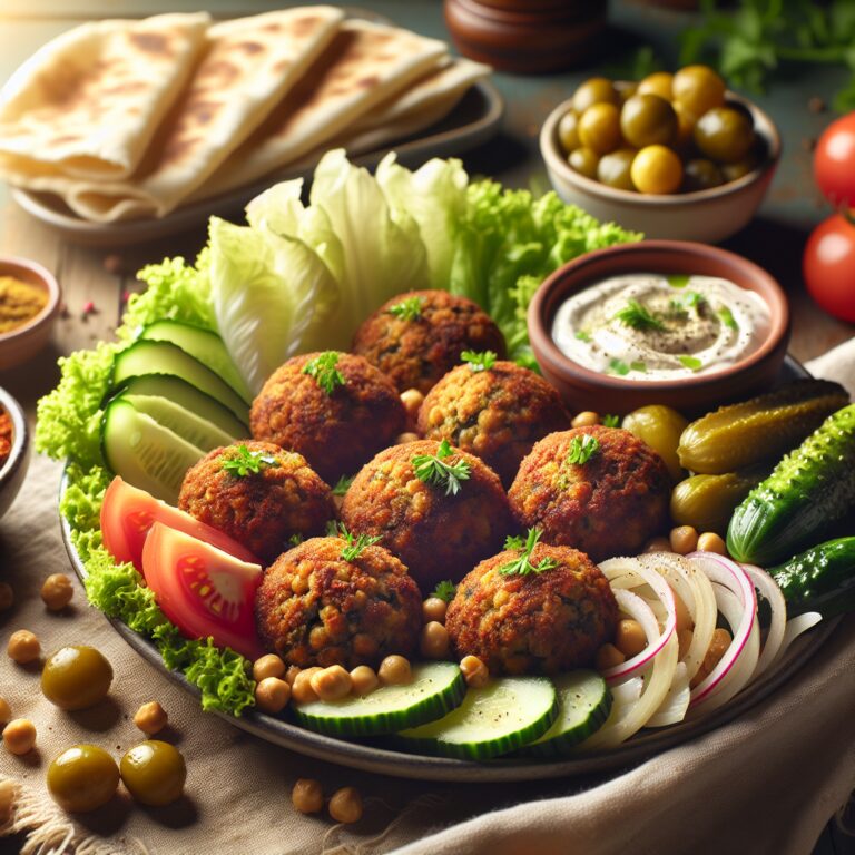 Nationalgericht Katar: Falafel Wrap (Rezept)