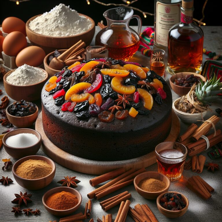 Nationalgericht Barbados: Bajan Black Cake (Rezept)