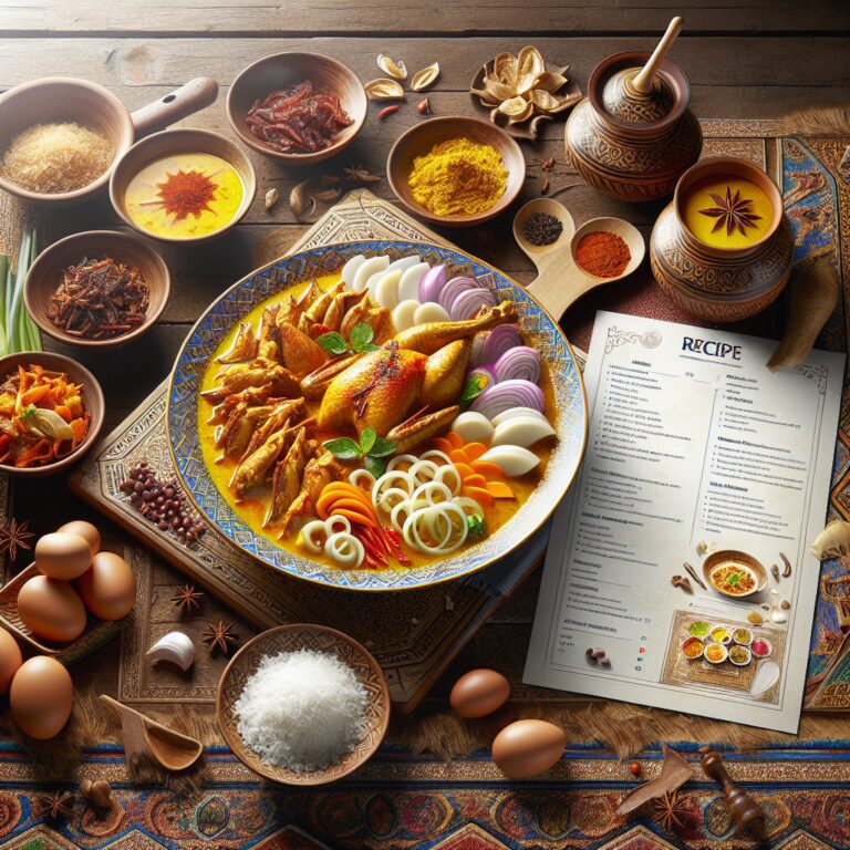 Nationalgericht Malaysia: Kari Ayam (Rezept)