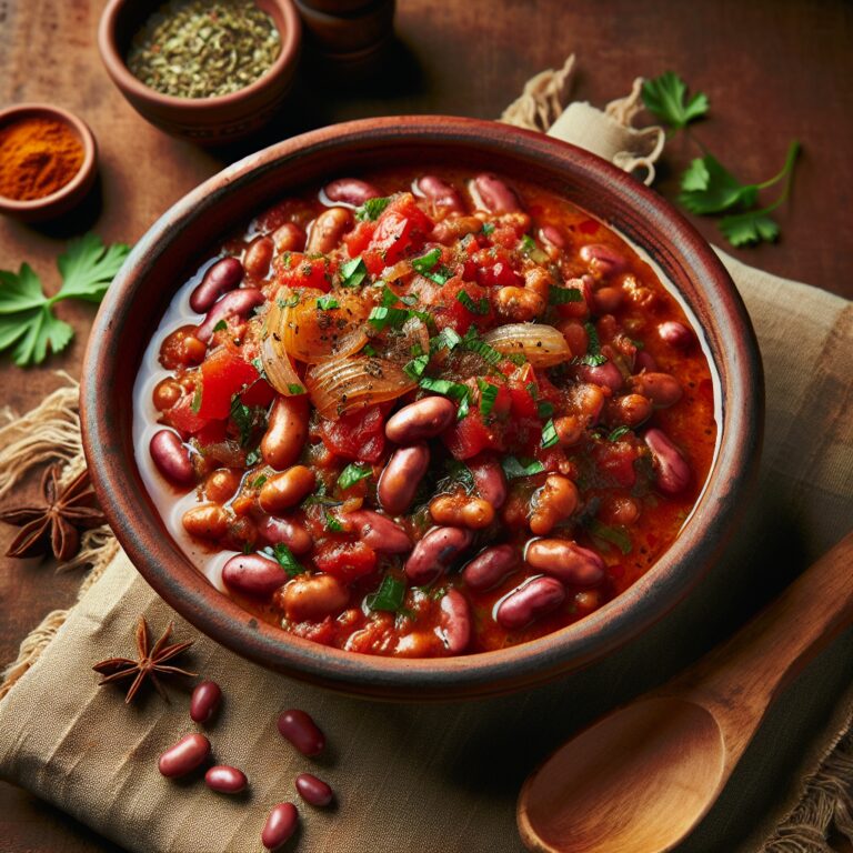 Nationalgericht Gabun: Haricots Rouge à la Tomate (Rezept)