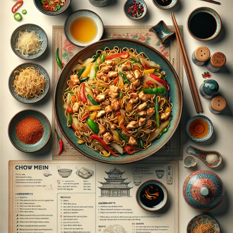Nationalgericht Trinidad und Tobago: Chow Mein (Rezept)