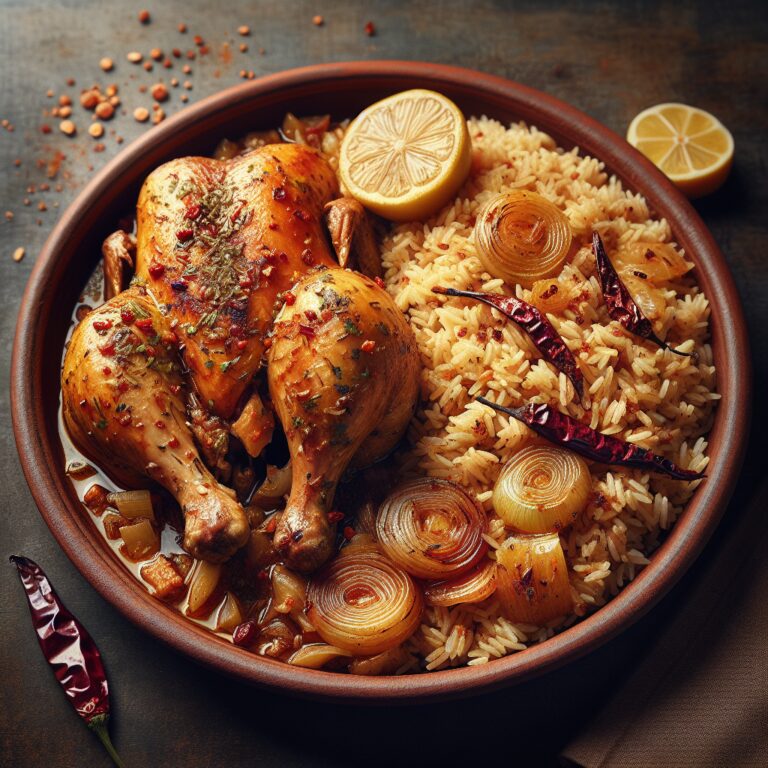 Nationalgericht Elfenbeinküste: Tchep au Poulet (Rezept)