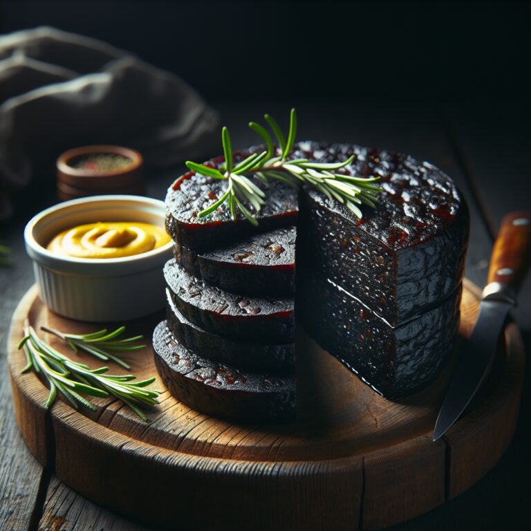 Nationalgericht Guyana: Thick Black Pudding (Rezept)