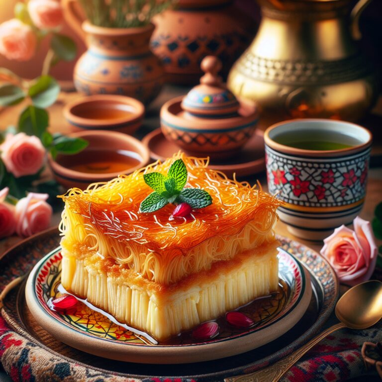 Nationalgericht Syrien: Knafeh (Rezept)