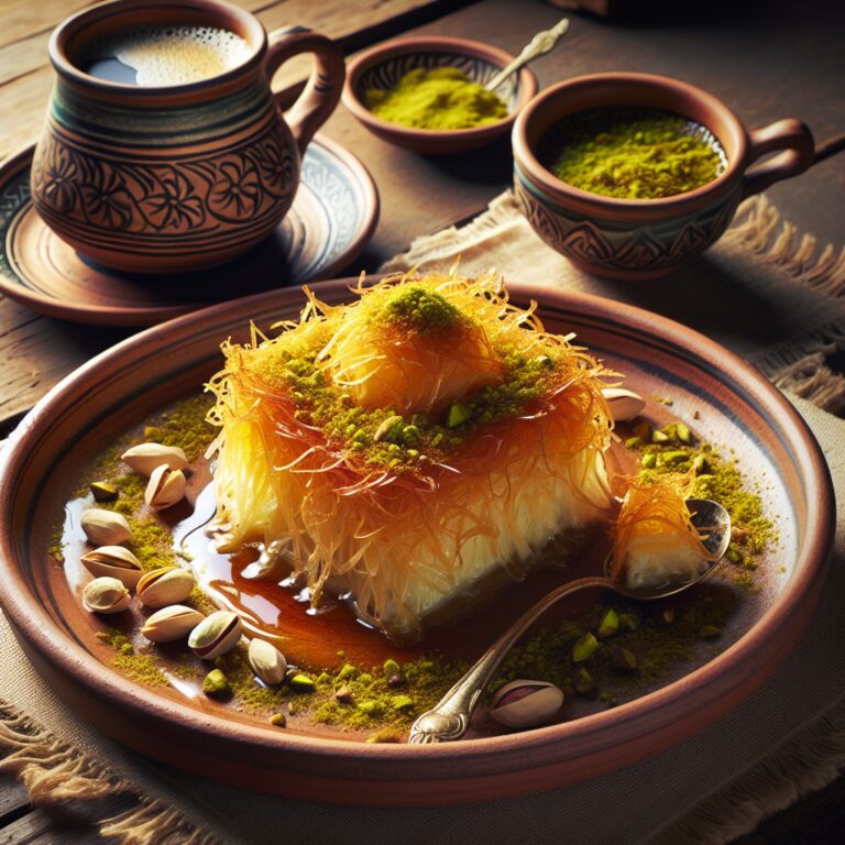 Nationalgericht Saudi-Arabien: Kunafa (Rezept)