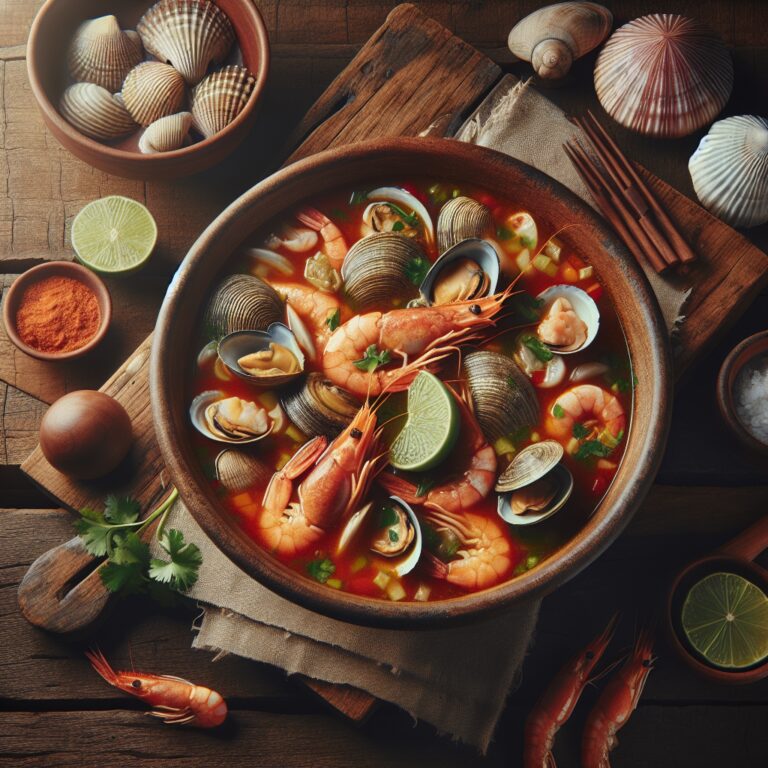Nationalgericht Kolumbien: Mariscos en Salsa de Coco (Rezept)