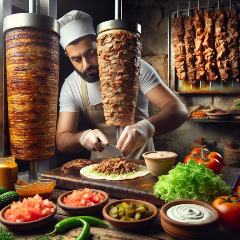 Nationalgericht Saudi-Arabien: Shawarma (Rezept)