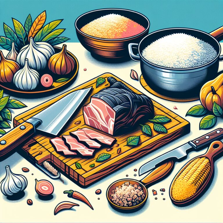 Nationalgericht Madagaskar: Henakisoa sy Vary (Rezept)