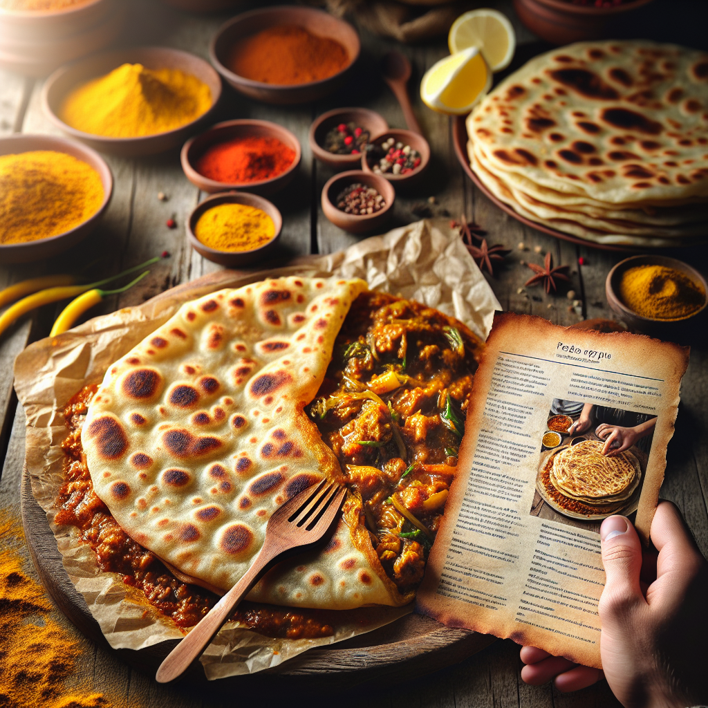 Nationalgericht Mauritius: Roti (Rezept)