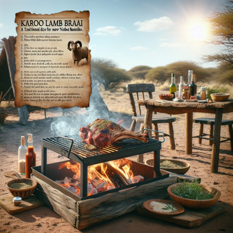 Nationalgericht Südafrika: Karoo Lamb Chops (Rezept)
