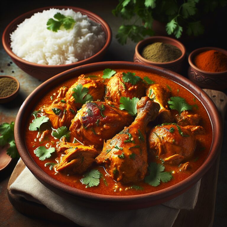 Nationalgericht Myanmar: Chicken Curry (Rezept)