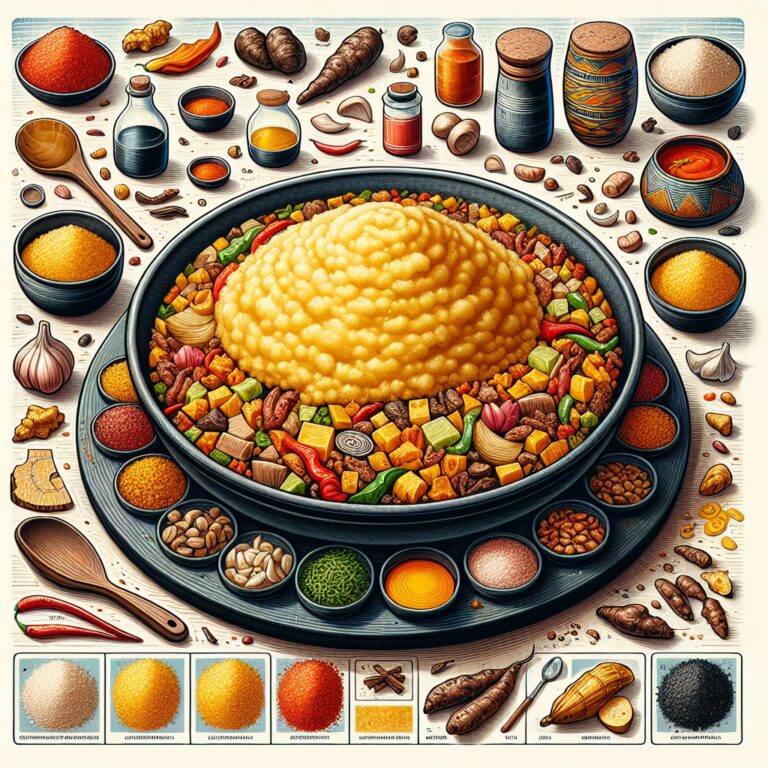 Nationalgericht Nigeria: Gari Foto (Rezept)