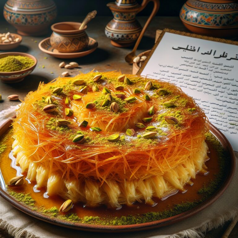 Nationalgericht Jordanien: Kunafa Nabulsia (Rezept)