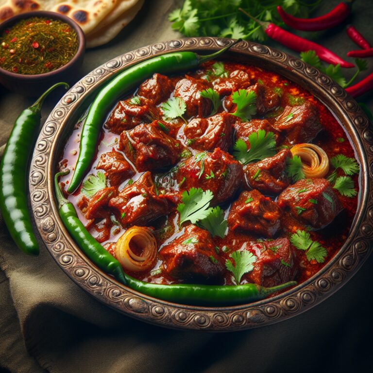 Nationalgericht Kuwait: Achar Gosht (Rezept)