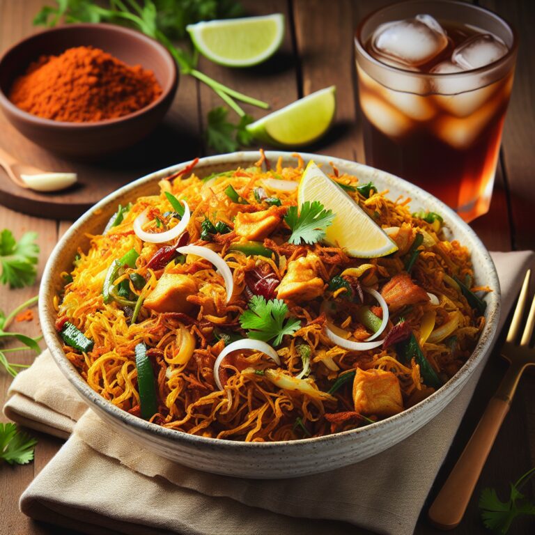 Nationalgericht Sri Lanka: Chicken Baduma (Rezept)
