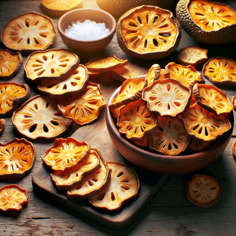 Nationalgericht Belize: Breadfruit Chips (Rezept)