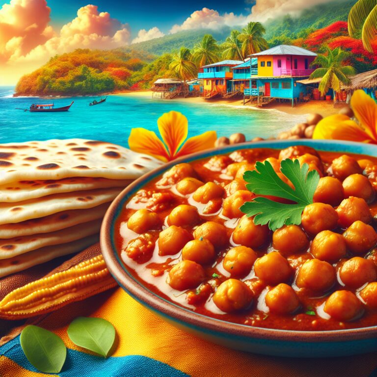 Nationalgericht Trinidad und Tobago: Doubles with Channa (Rezept)