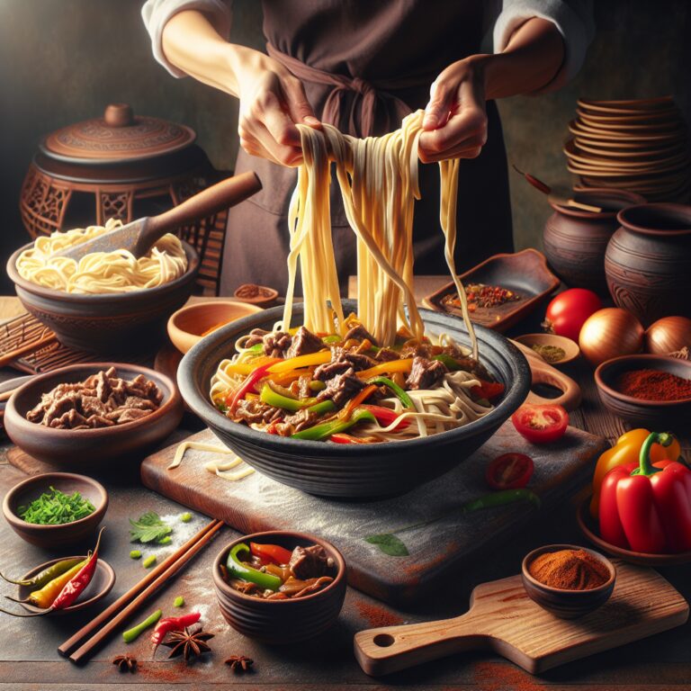 Nationalgericht Kirgisistan: Lagman (Rezept)