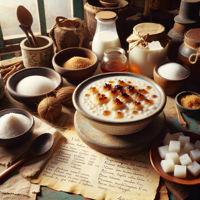 Nationalgericht Vanuatu: Manioc Pudding (Rezept)