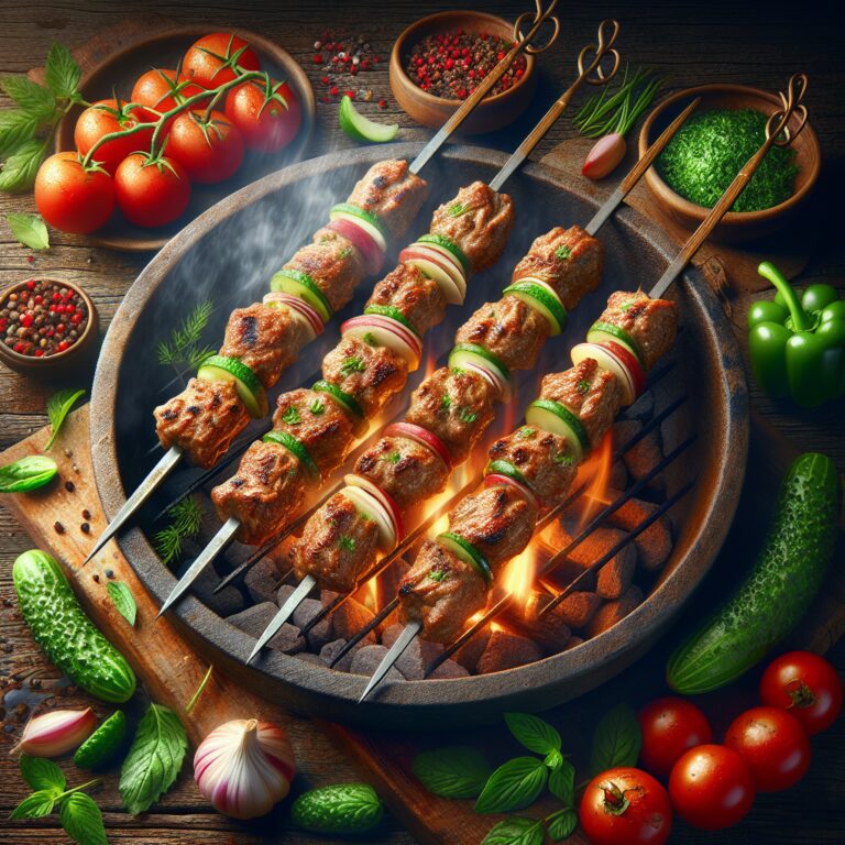 Nationalgericht Aserbaidschan: Yarpag Kebab (Rezept)