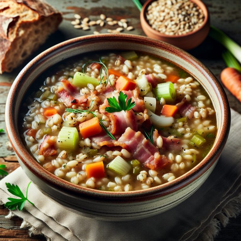 Nationalgericht Liechtenstein: Bündner Gerstensuppe (Rezept)