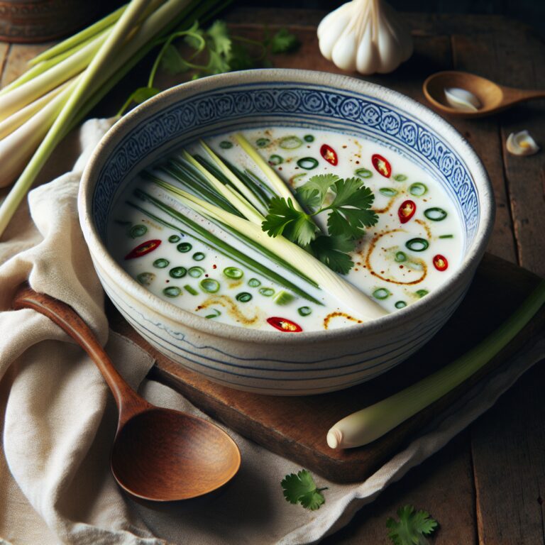 Nationalgericht Fiji: Carrot and Coconut Soup (Rezept)
